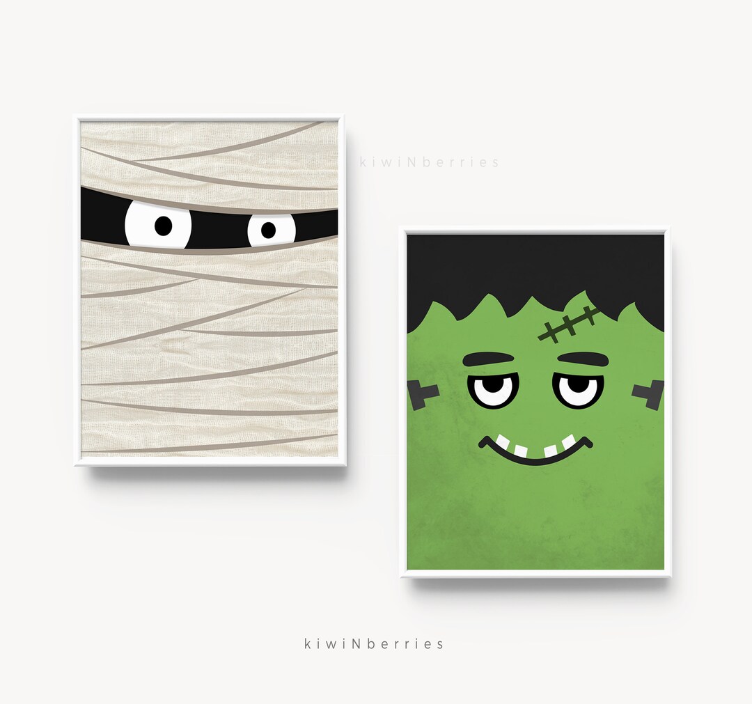 Halloween Art Prints, Halloween Printable, Halloween Prints for Kids ...