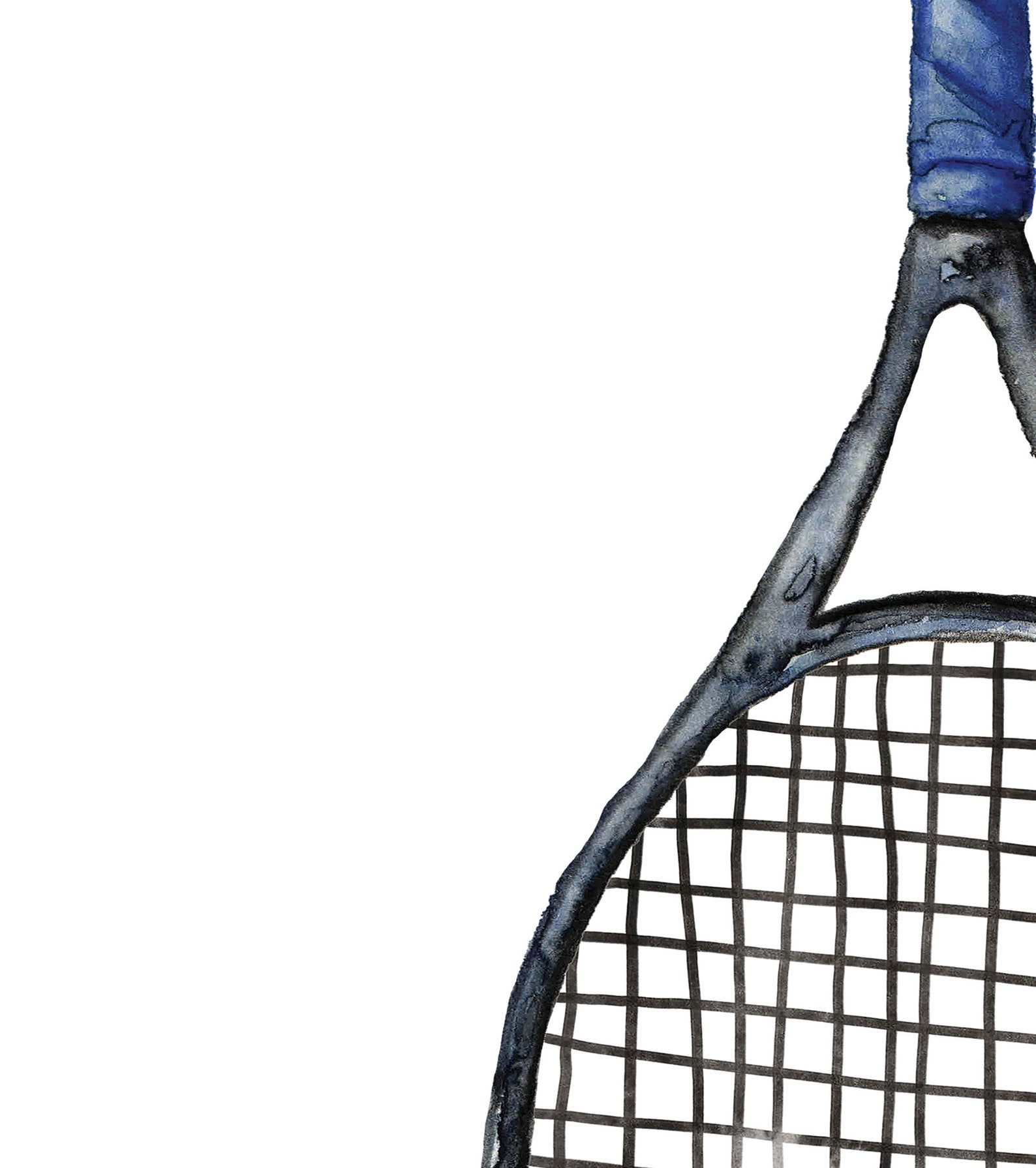 Tennis Racket Printable Tennis Wall Art Sport Prints - Etsy