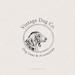 Vintage Dog Logo Design: Hand-drawn Pet Shop Branding (digital File) - Etsy