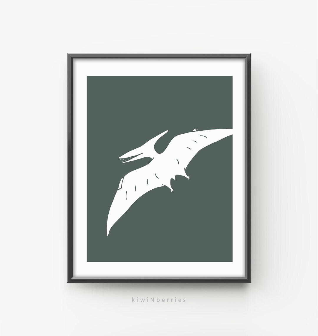 Pteranodon Print, Color Block Wall Art, Digital Printable, Dinosaur ...