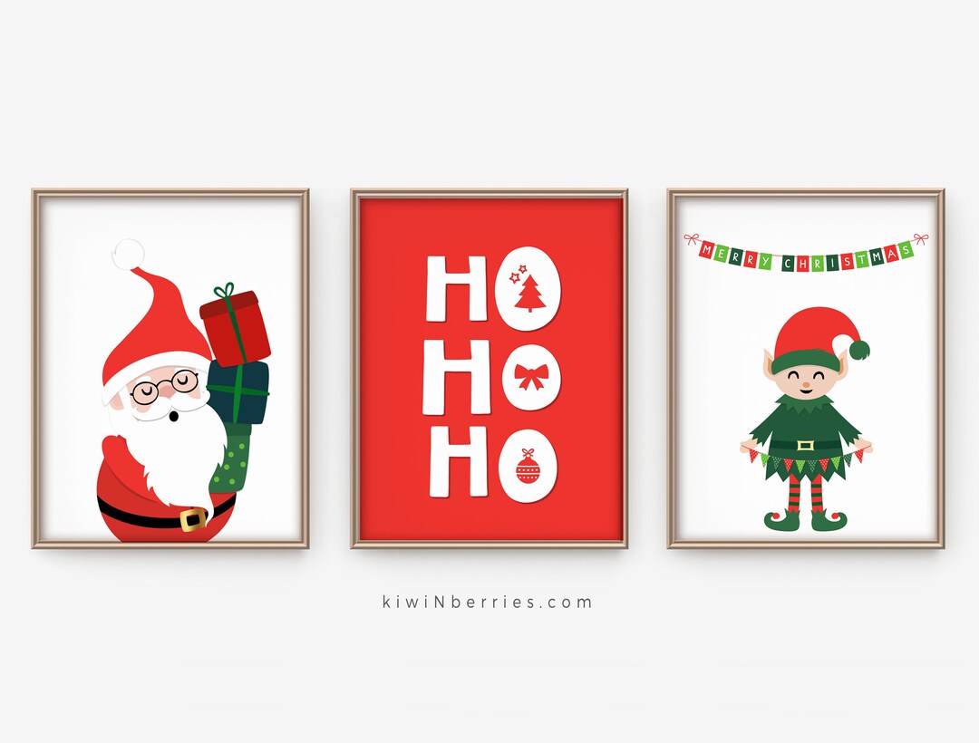 Christmas Decorations, Christmas Prints, Holiday Decor, Christmas for ...