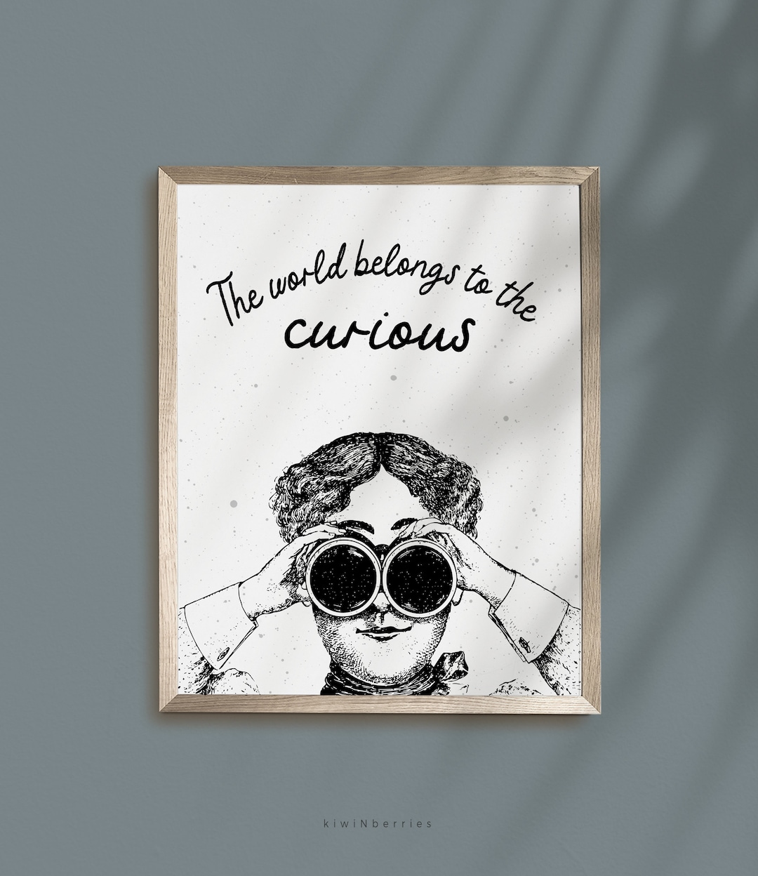 Curious Kids Print: Black & White Wall Art (digital Download) - Etsy