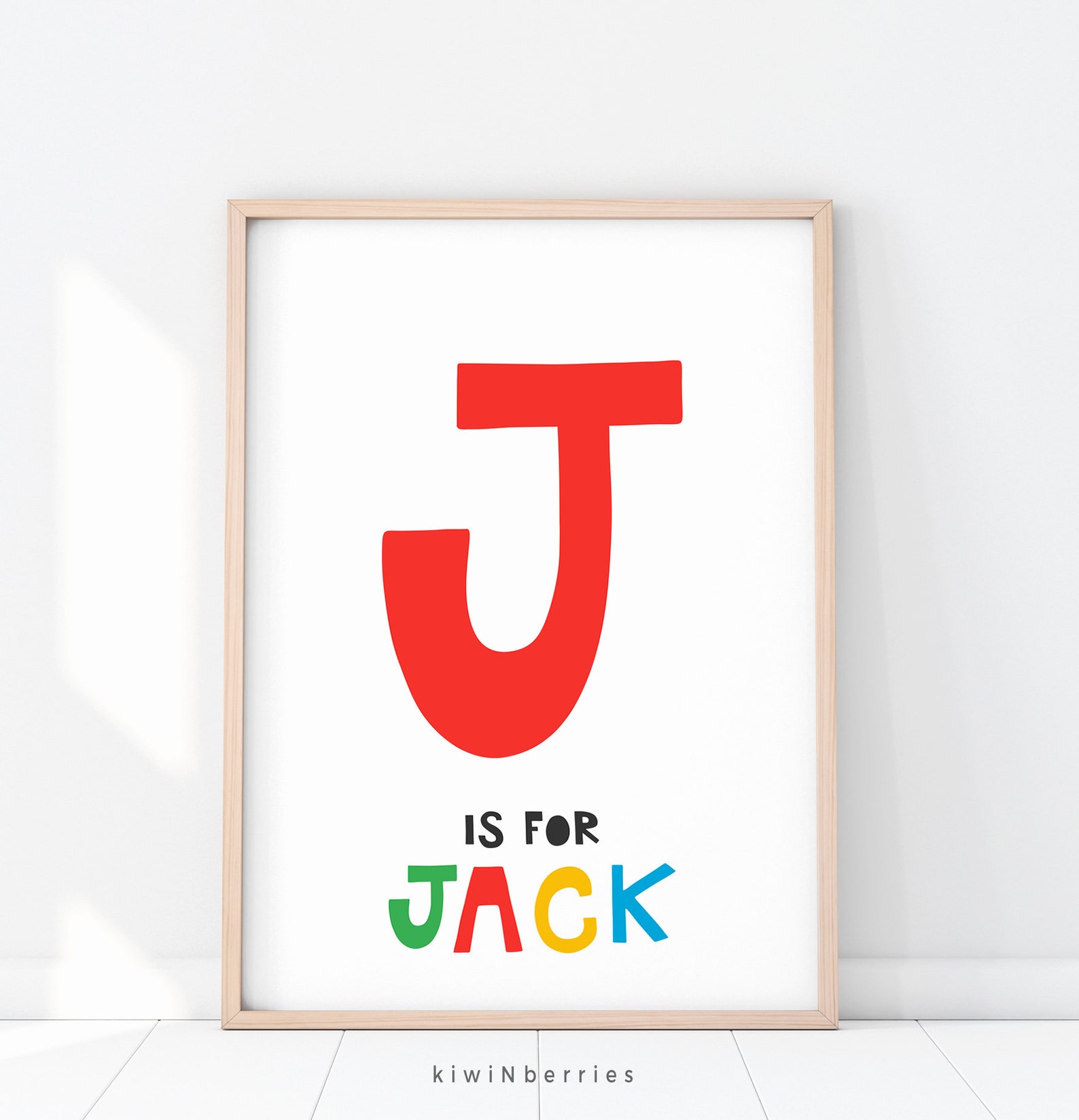 Boys Name Print Printable Name Art Baby Boy Gift Boys Name | Etsy