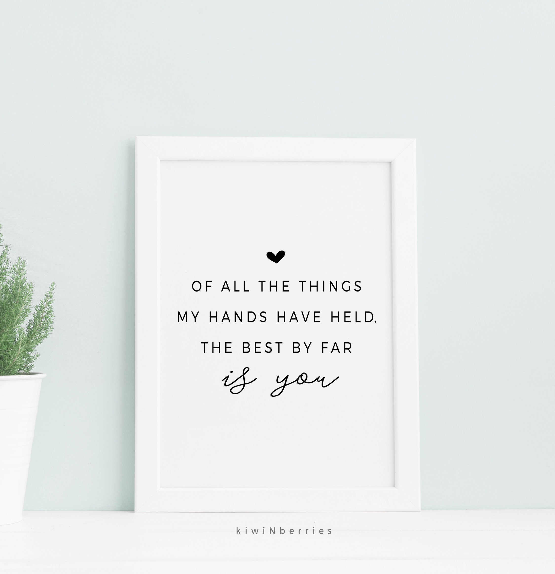 Nursery Printables of All the Things Poster of All the | Etsy