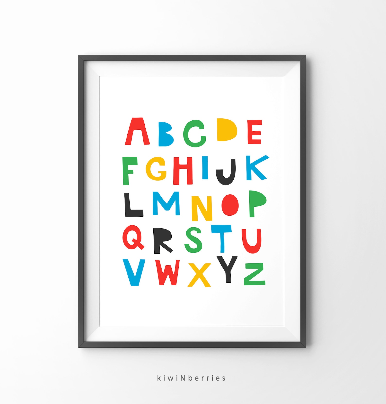 Boys Name Print Printable Name Art Baby Boy Gift Boys Name | Etsy