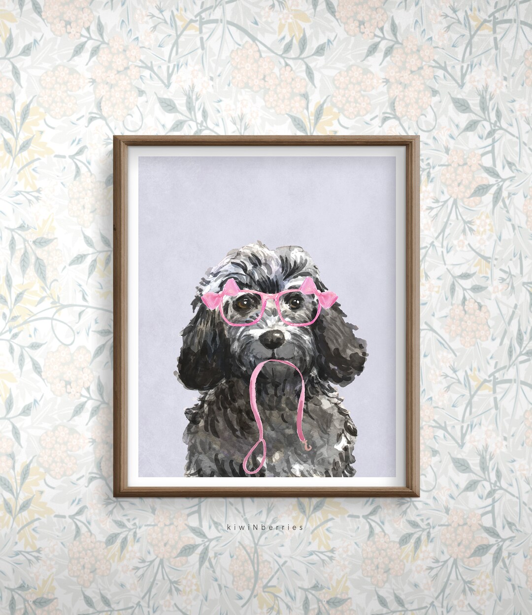 Cockapoo Art Print: Puppy Room Decor (digital Download) - Etsy