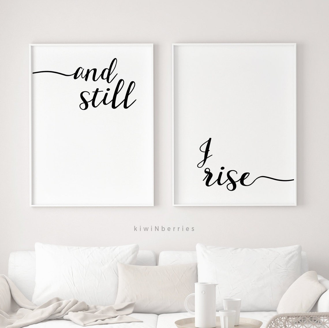 And Still I Rise Print Maya Angelou Quote and Still I Rise - Etsy