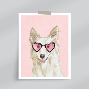 Dog Portrait Prints, Set of 6 Different Dogs, Printable Dog ...