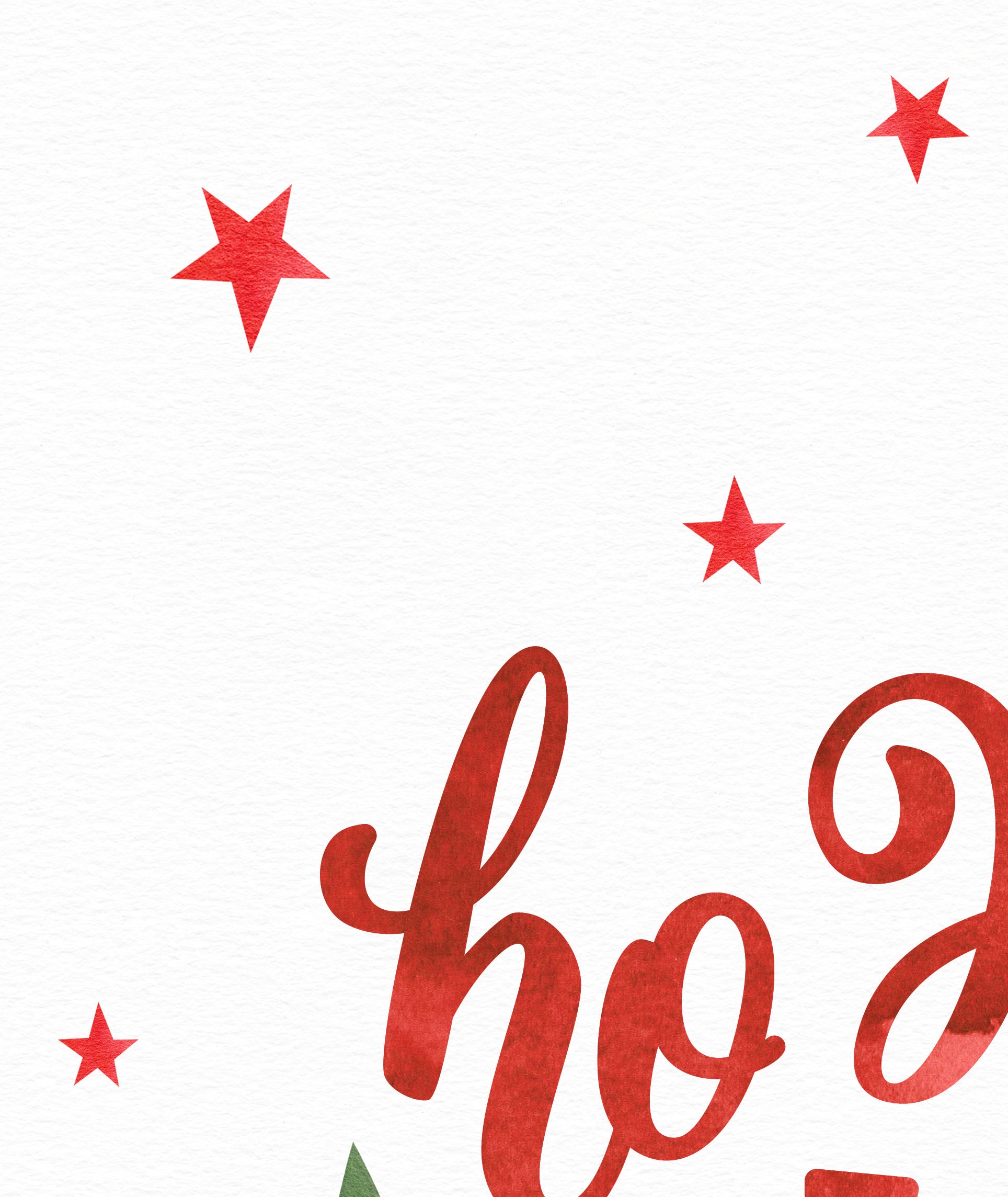 HOHOHO Print, Christmas Wall Art, Christmas Printable, Cute Christmas ...