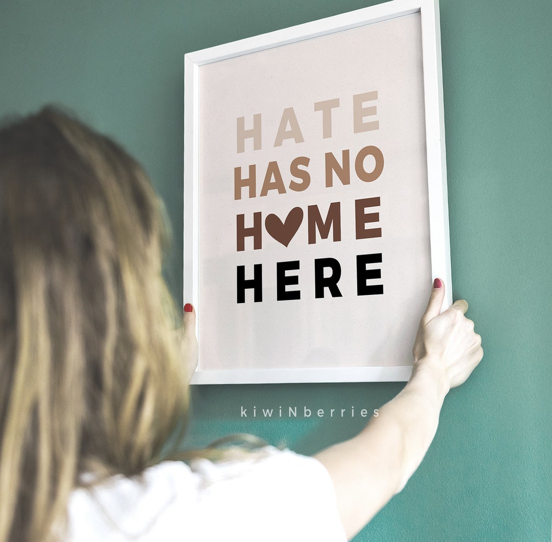 Equality Prints Inclusive Sign Digital Art Prints Diversity - Etsy