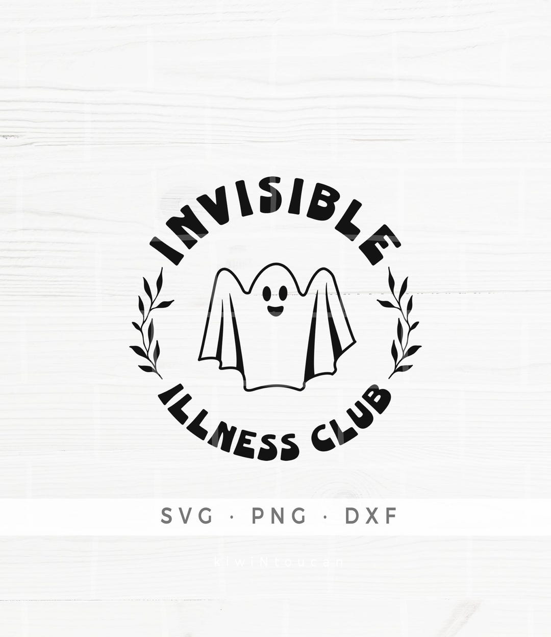 Invisible Illness Club SVG: Mental Health Awareness Cut Files - Etsy