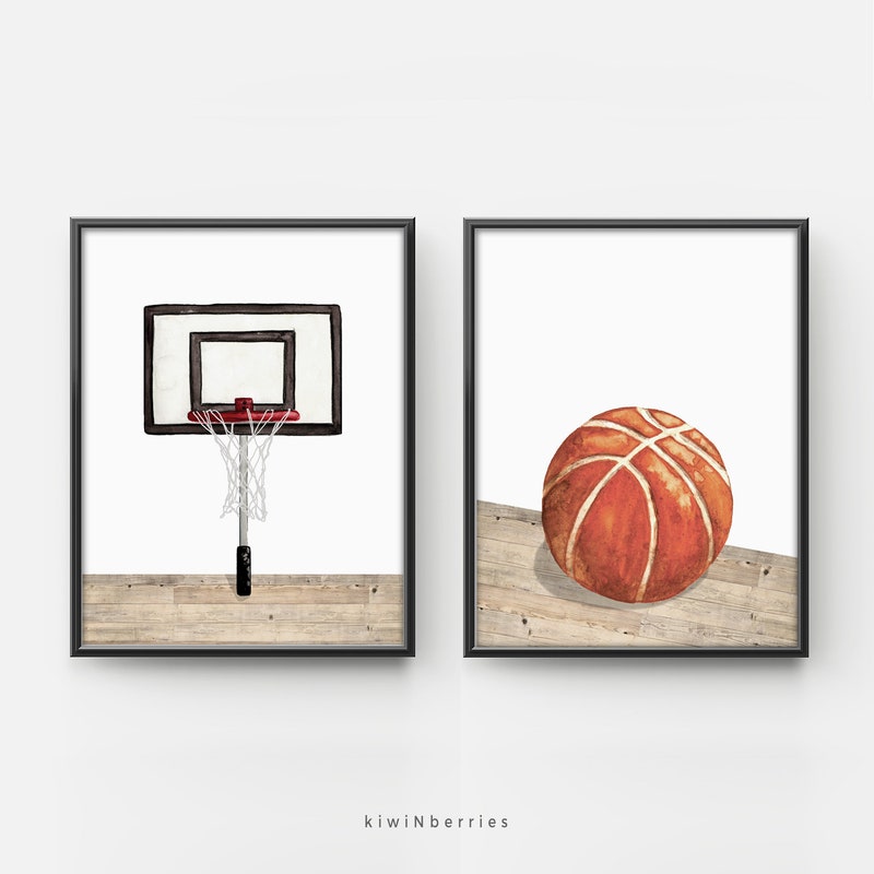 Basketball Print - Etsy