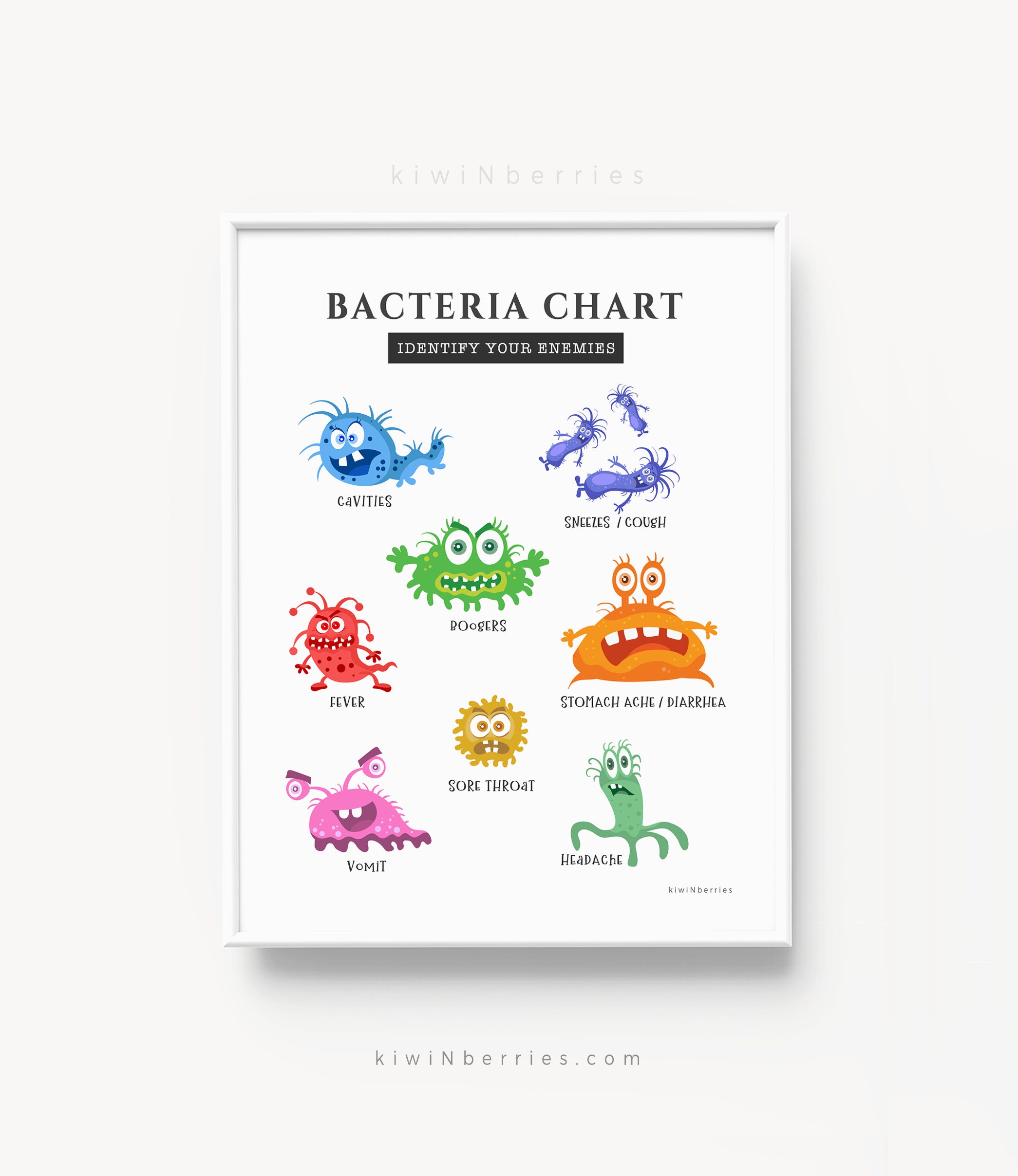 Useful Microorganisms Chart