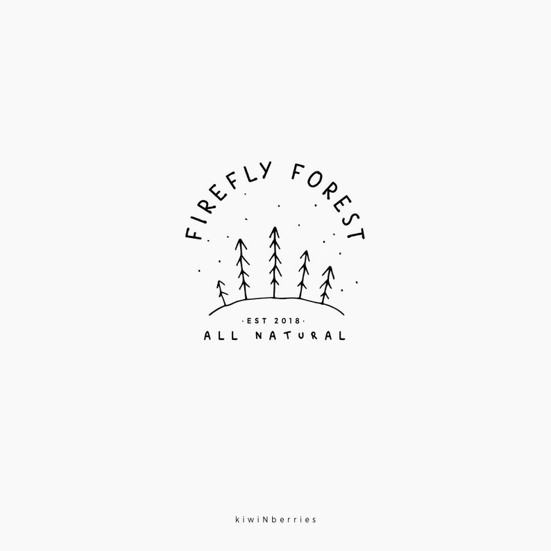 Tree logo design Premade logo Natural farmhouse shops | Etsy