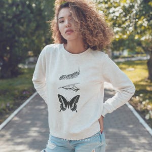 Metamorfosis SVG, De oruga a mariposa, SVG listo para usar, archivos ...