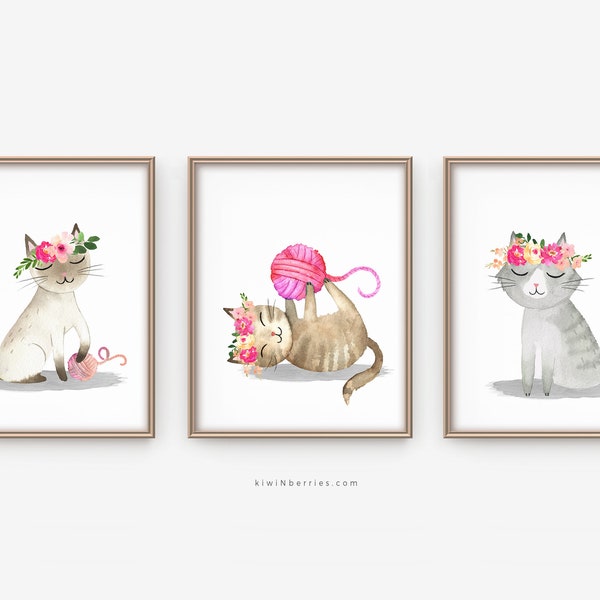 Cat Cute Prints - Etsy