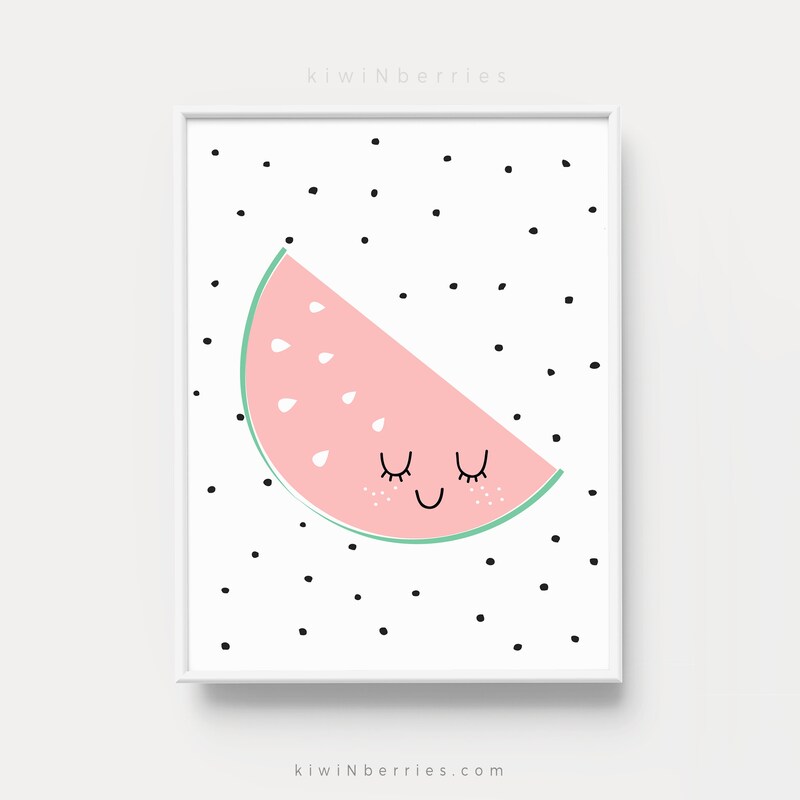 Watermelon Print - Etsy