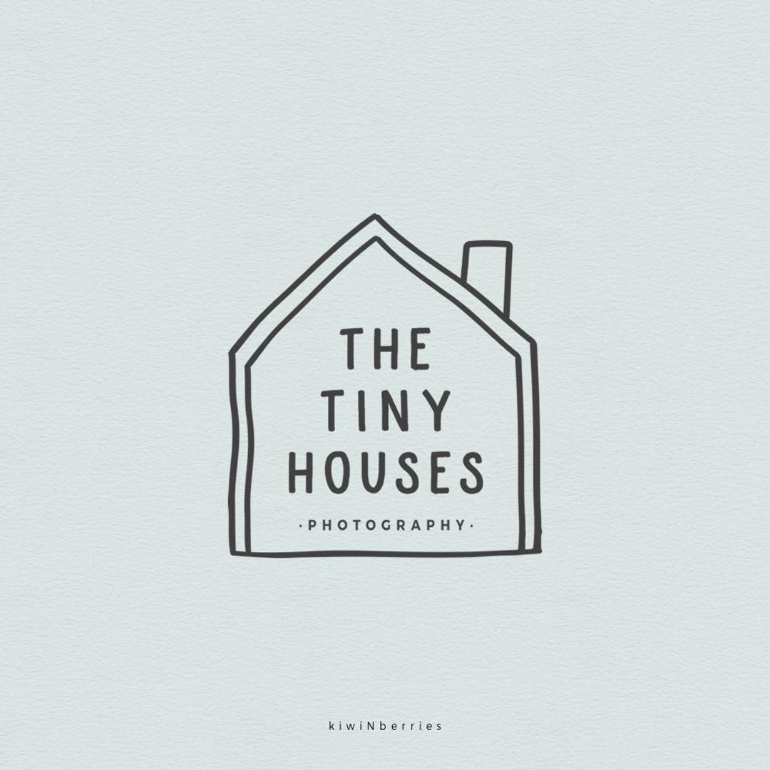 House Doodle Logo: Premade Sketch Logo Design (digital File) - Etsy