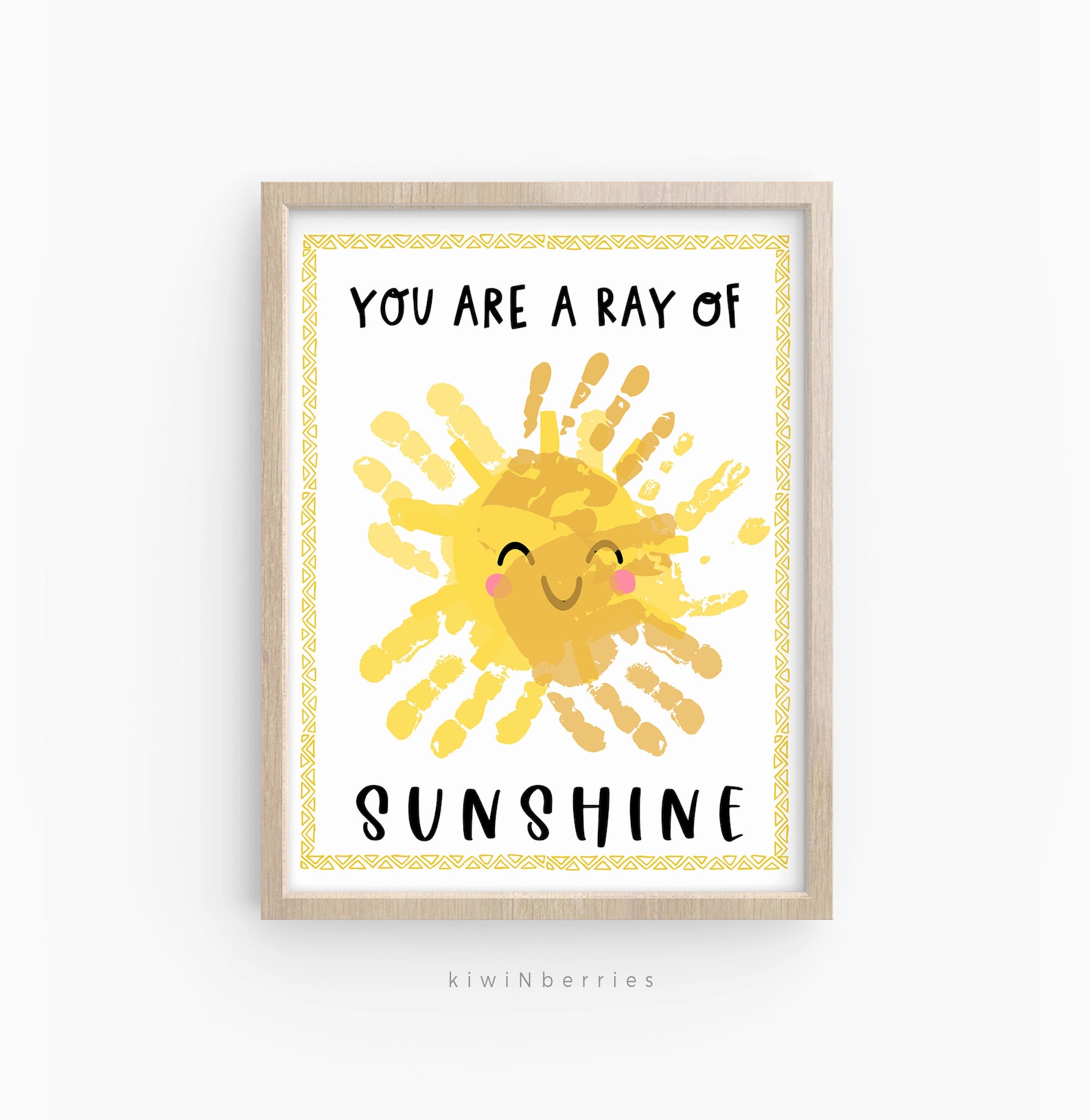 Handprint Sun Craft for Kids Beginner Crafts Kids Arts and - Etsy