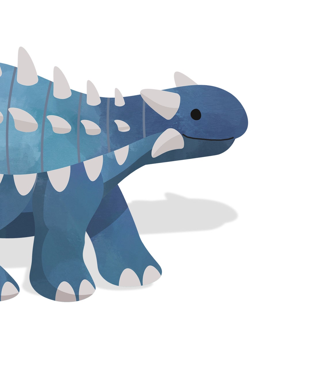 Ankylosaurus Print Dinosaur Art Print Dinosaur Printable | Etsy