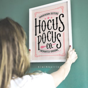 Pastel Halloween Prints, Witch Poster Set, Witchy Wall Decor, Halloween ...