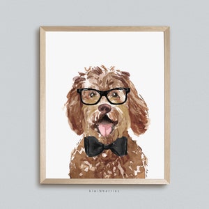 Kids Room Wall Art Printables, Digital Dog Posters, Fun Toddler Decor ...