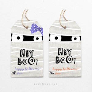 Halloween Tag Bundle, Halloween Party Treat Bag, Tags for Classmates ...