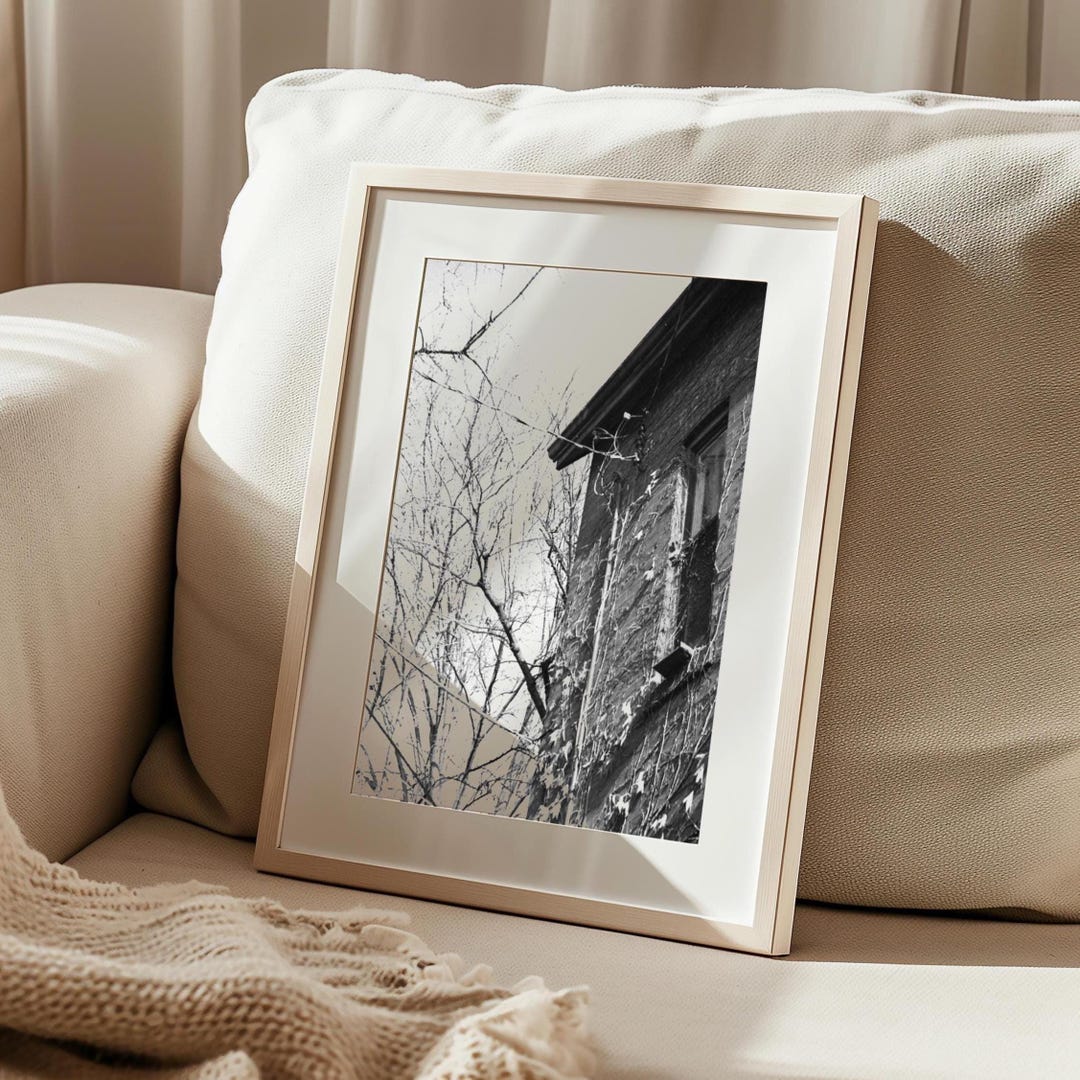 October | Haunted House | Photo Print - Etsy