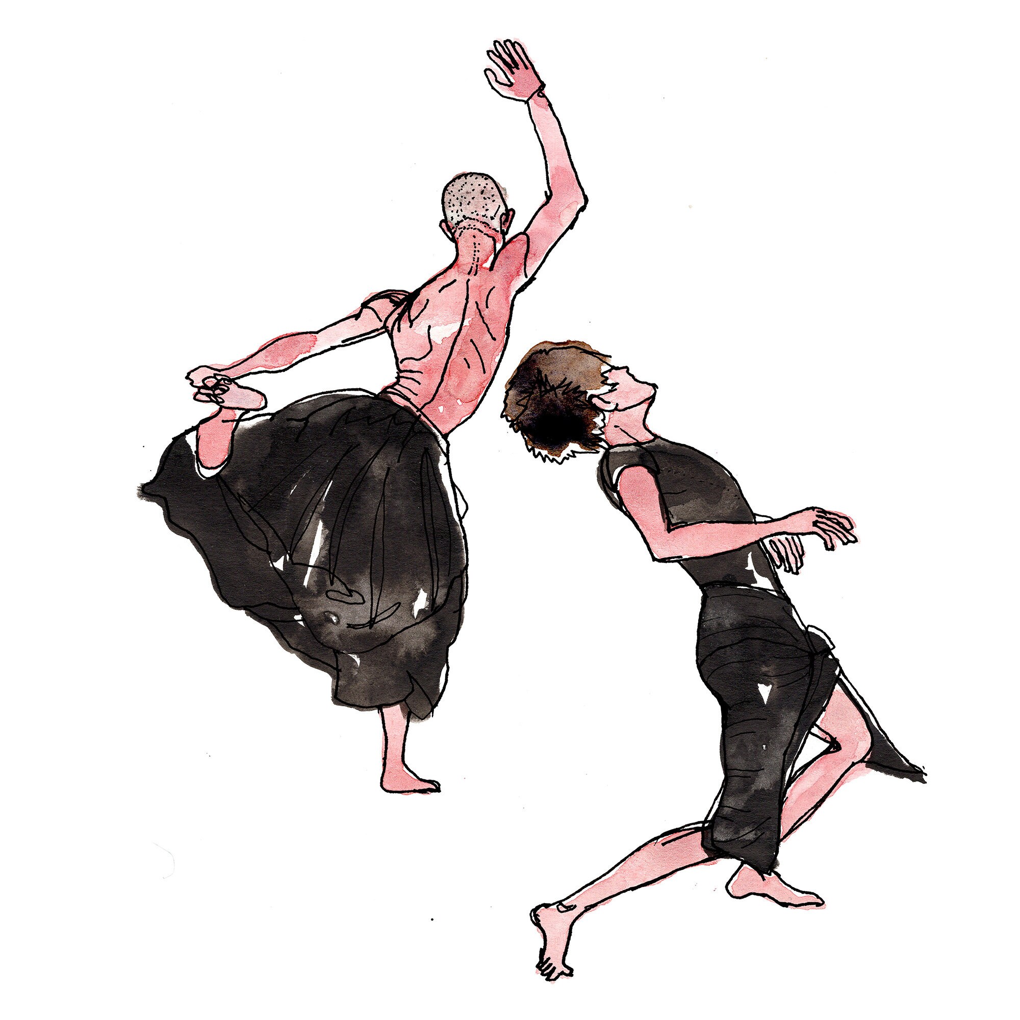 Modern Dance Paintings