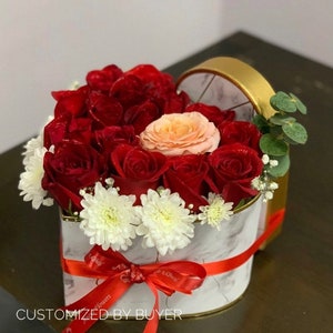 Premium Quality European Style Flower Heart Shaped Box - Etsy
