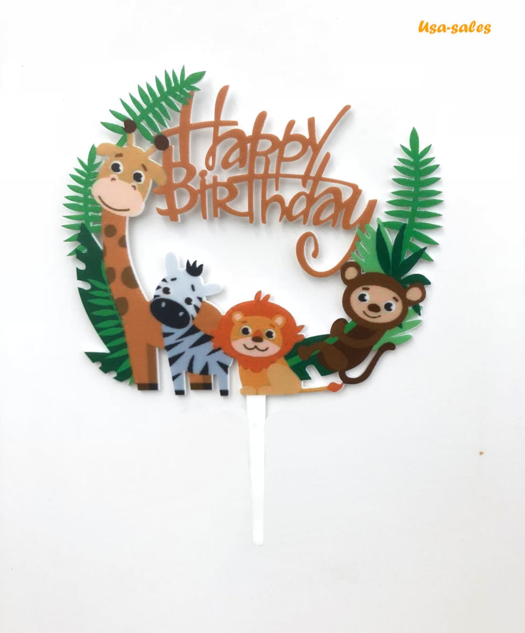 Happy Birthday Cake Topper Kids Birthday Cake Topper First - Etsy