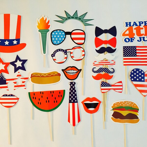4th of July Photo Props - Etsy