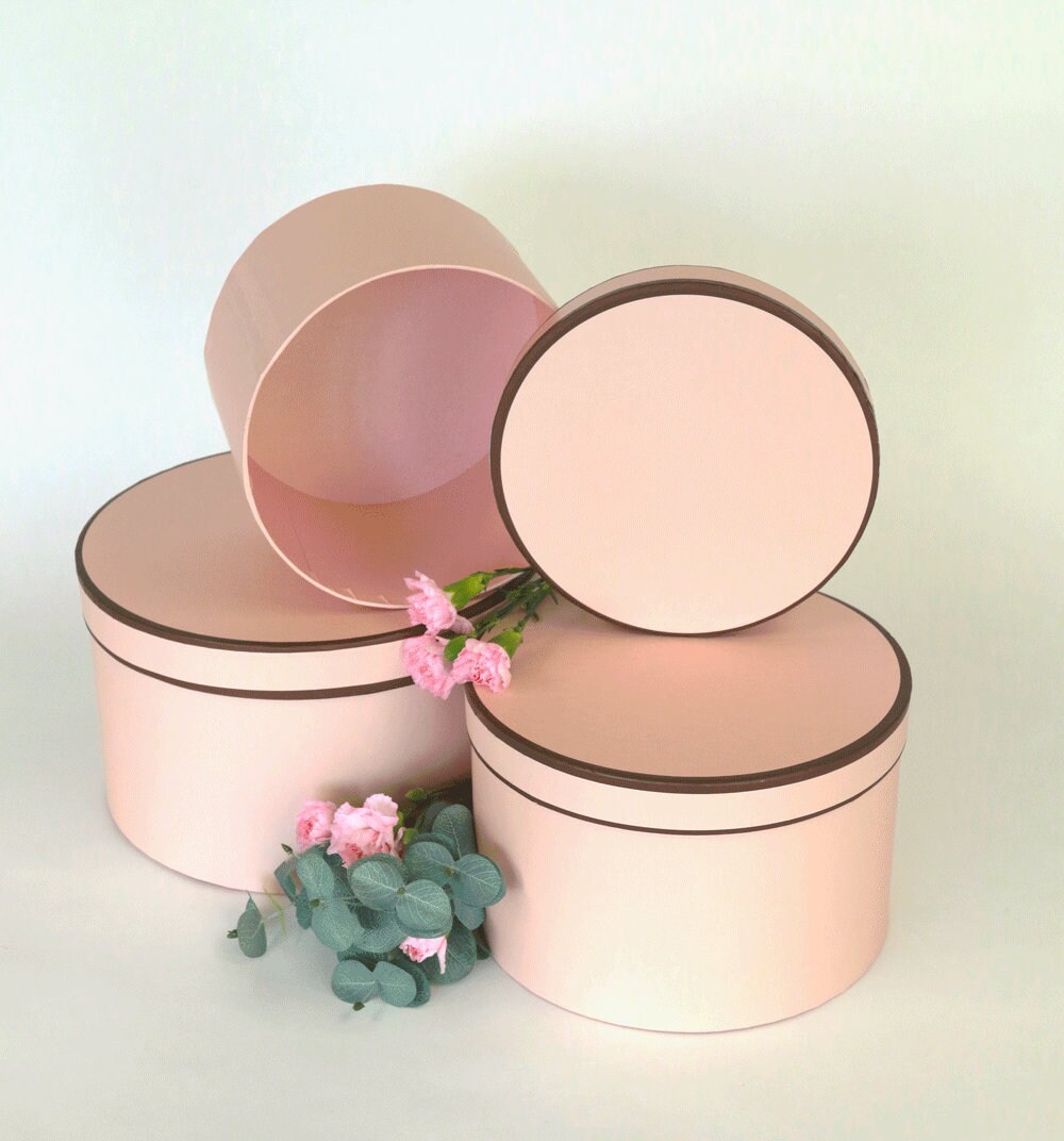 Premium Quality Round Flower Box Gift Boxes for Luxury Flower | Etsy