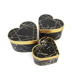Premium Quality European Style Flower Heart Shaped Box - Etsy