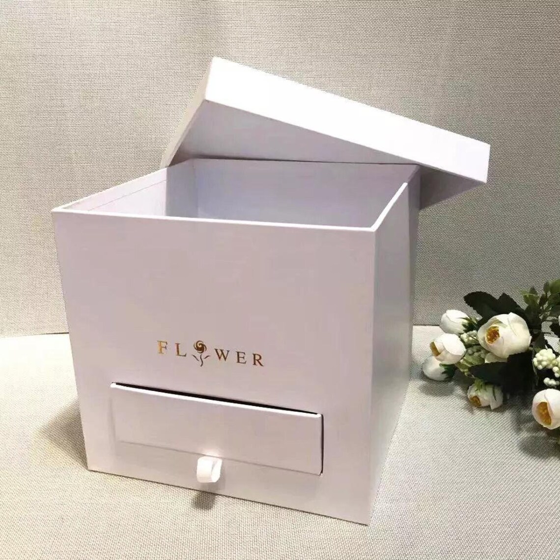 Square Surprise Flower Box 8x 8x 7.5 Various - Etsy