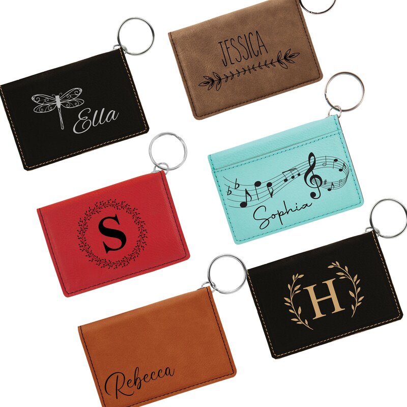 Keychain Wallet - Etsy