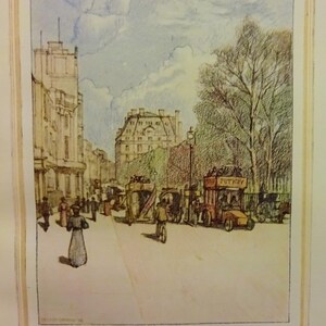 1907 A Wanderer in London by E.V. Lucas Illustrations Color - Etsy