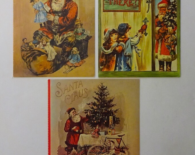 1890's Christmas Replica Books: Santa Claus & His Works, Jolly St. Nick ...