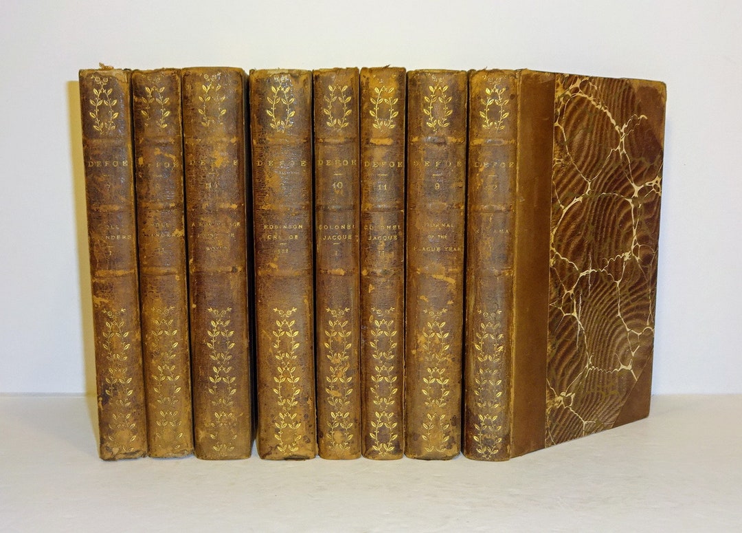 1902 Works of DANIEL DEFOE, Limited Edition 116/250, Illustrated ...