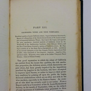1867 Hyatt's Hand-book of GRAPE CULTURE by T. Hart Hyatt, 1st Edition ...