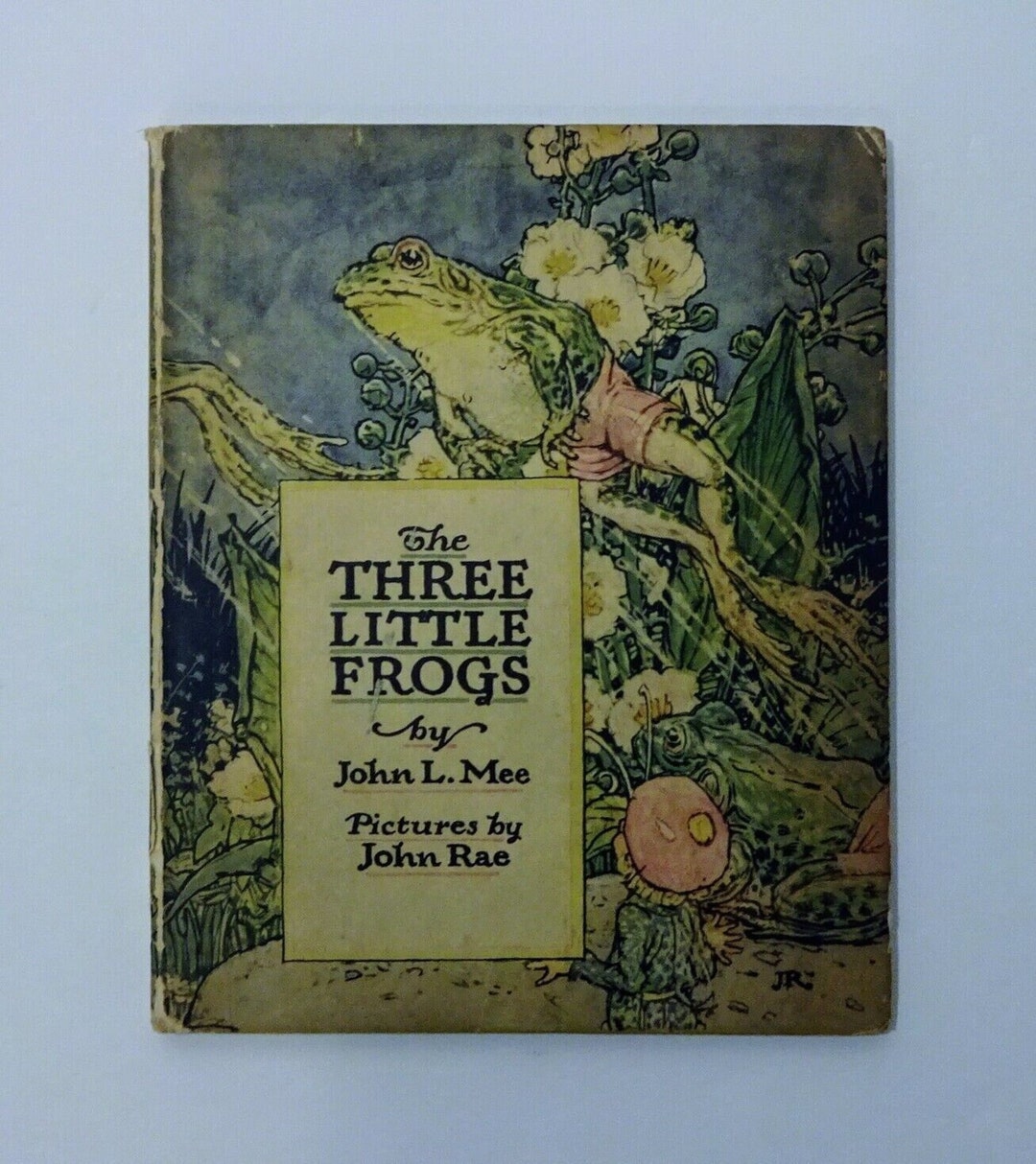 1924 the Three Little Frogs by John Mee, John Rae Color Illustrations ...