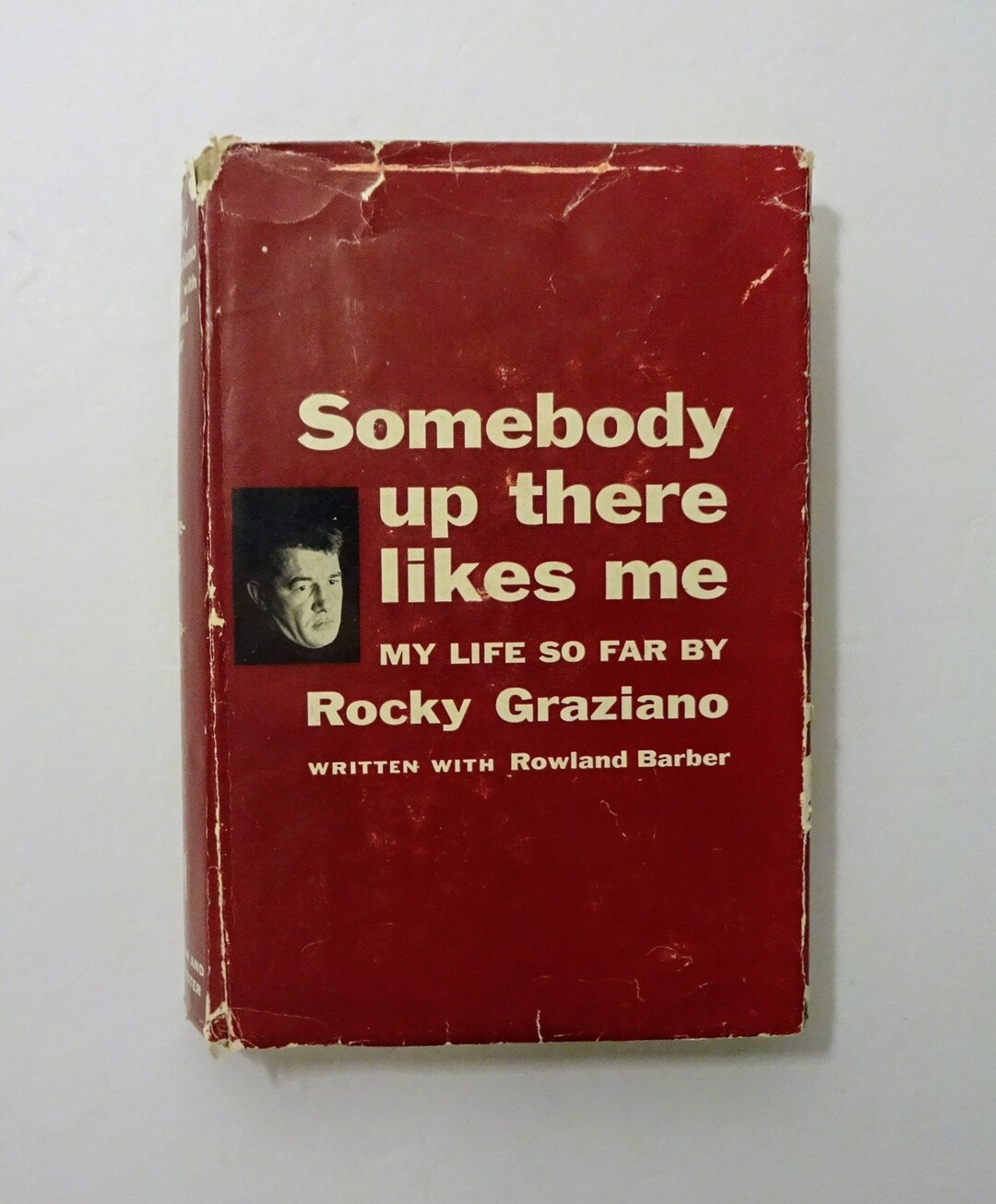 1955 ROCKY GRAZIANO - Somebody up There Likes Me, 1st Edition First ...