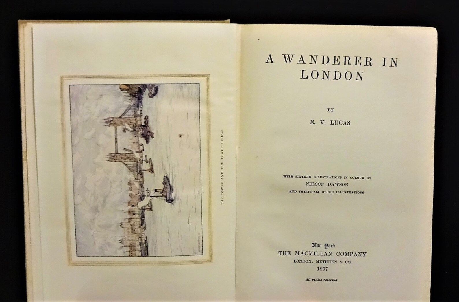 1907 A Wanderer in London by E.V. Lucas Illustrations Color | Etsy