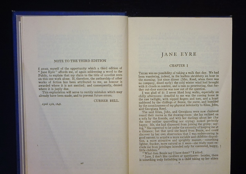 1950's JANE EYRE by Charlotte Bronte, Dust Jacket, Modern Library - Etsy