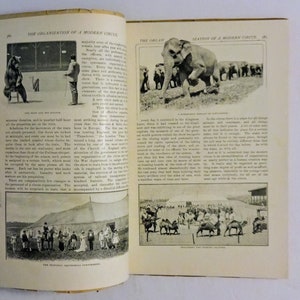 August 1902 THE COSMOPOLITAN Magazine, CIRCUS Article With Photographs ...