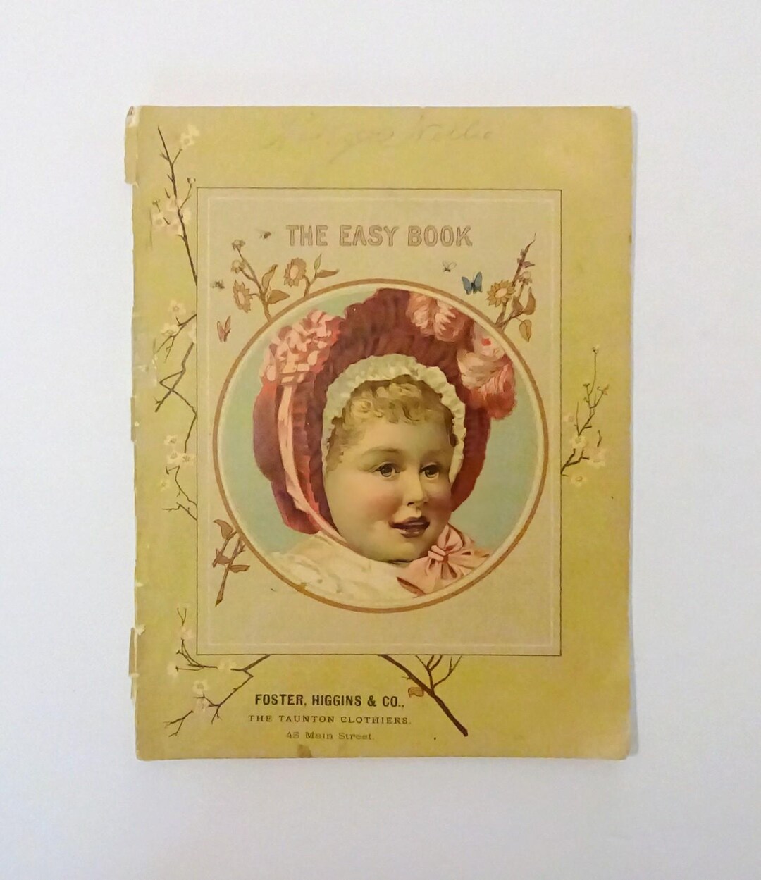 1880's THE EASY BOOK - Children's Rhymes Songs Poems Stories Etc ...