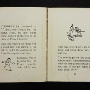 1916 ALL ABOUT CINDERELLA - Retold With Color Illustrations by John B ...