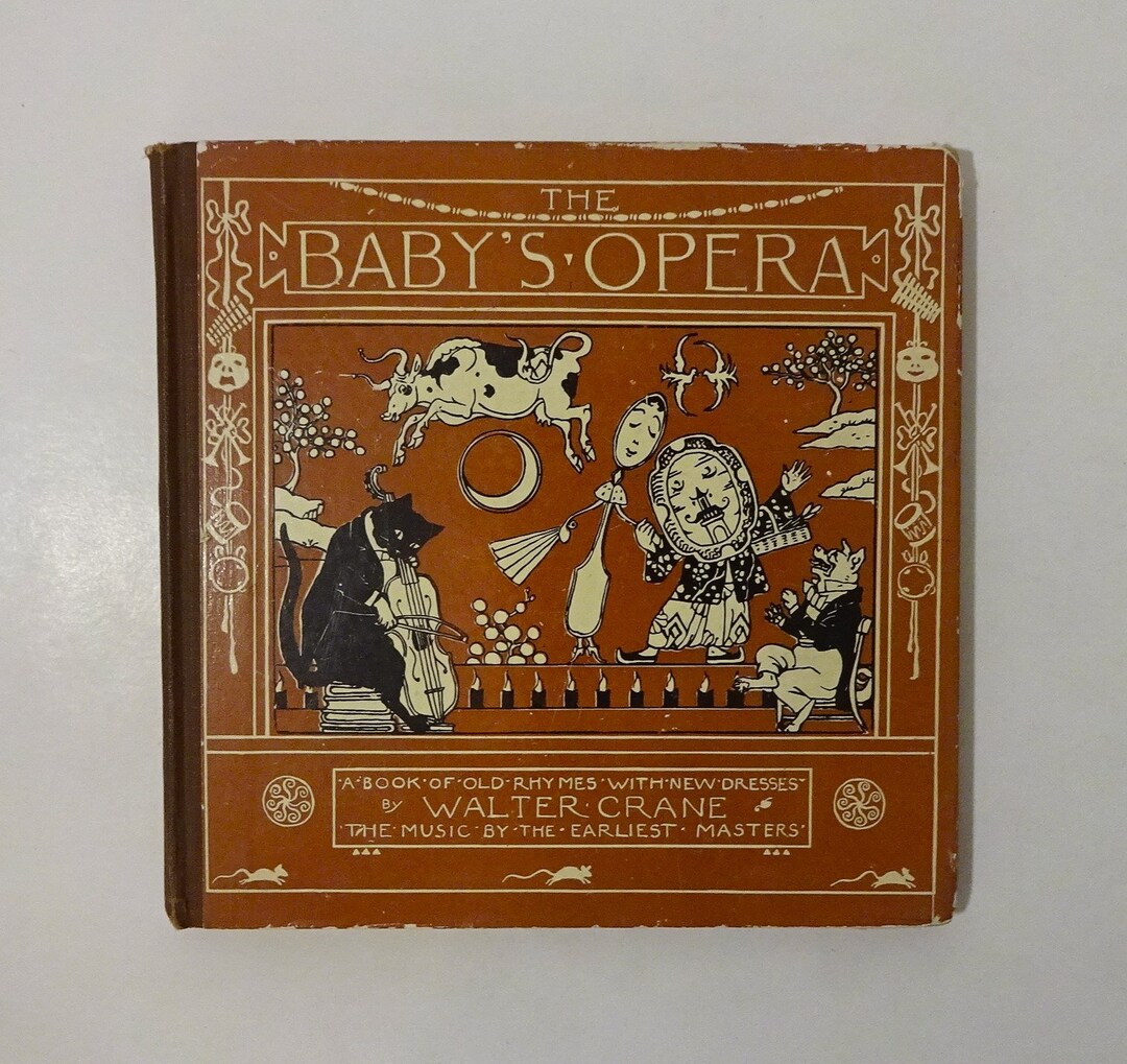 1890's the Baby's Opera, WALTER CRANE Color Illustrations, Classic ...