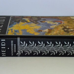 1937 HEIDI by Johanna Spyri, Color Plates, Black & White Illustrations ...