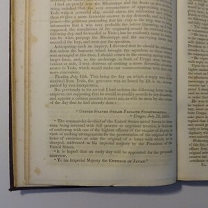 1855 COMMODORE MATTHEW PERRY ~ Correspondence Relative to the Naval ...
